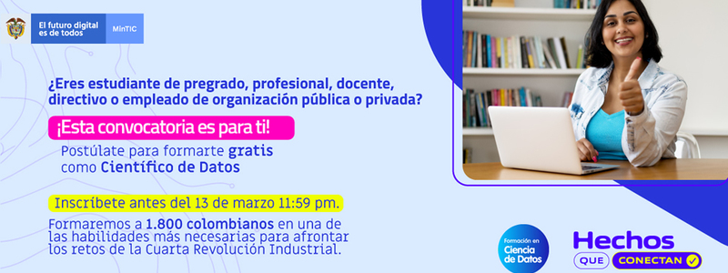 MinTIC abre convocatoria para que 1.800 colombianos se formen gratis en ...